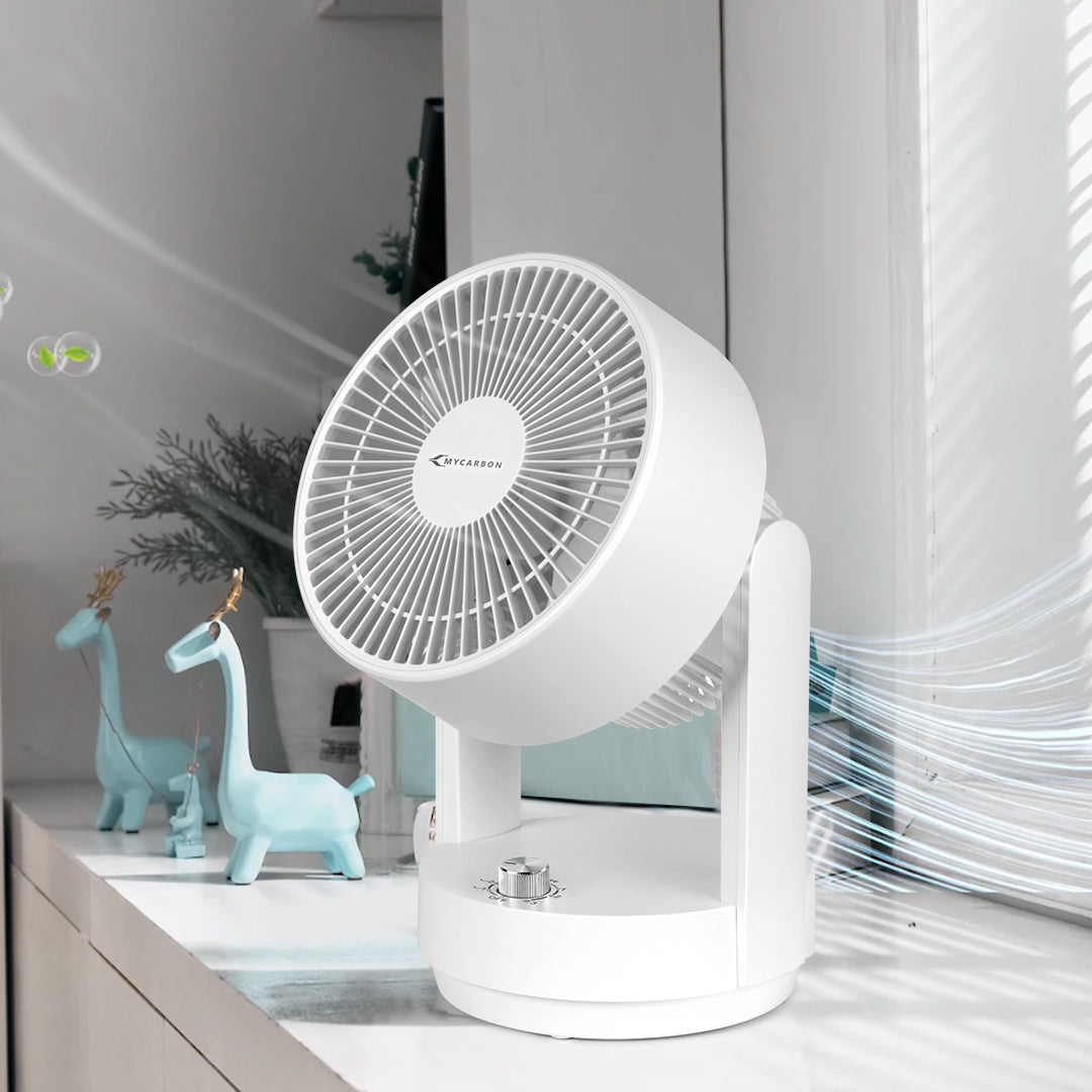 Unboxing - Mechanical Desk Fan - White – Mycarbonsite